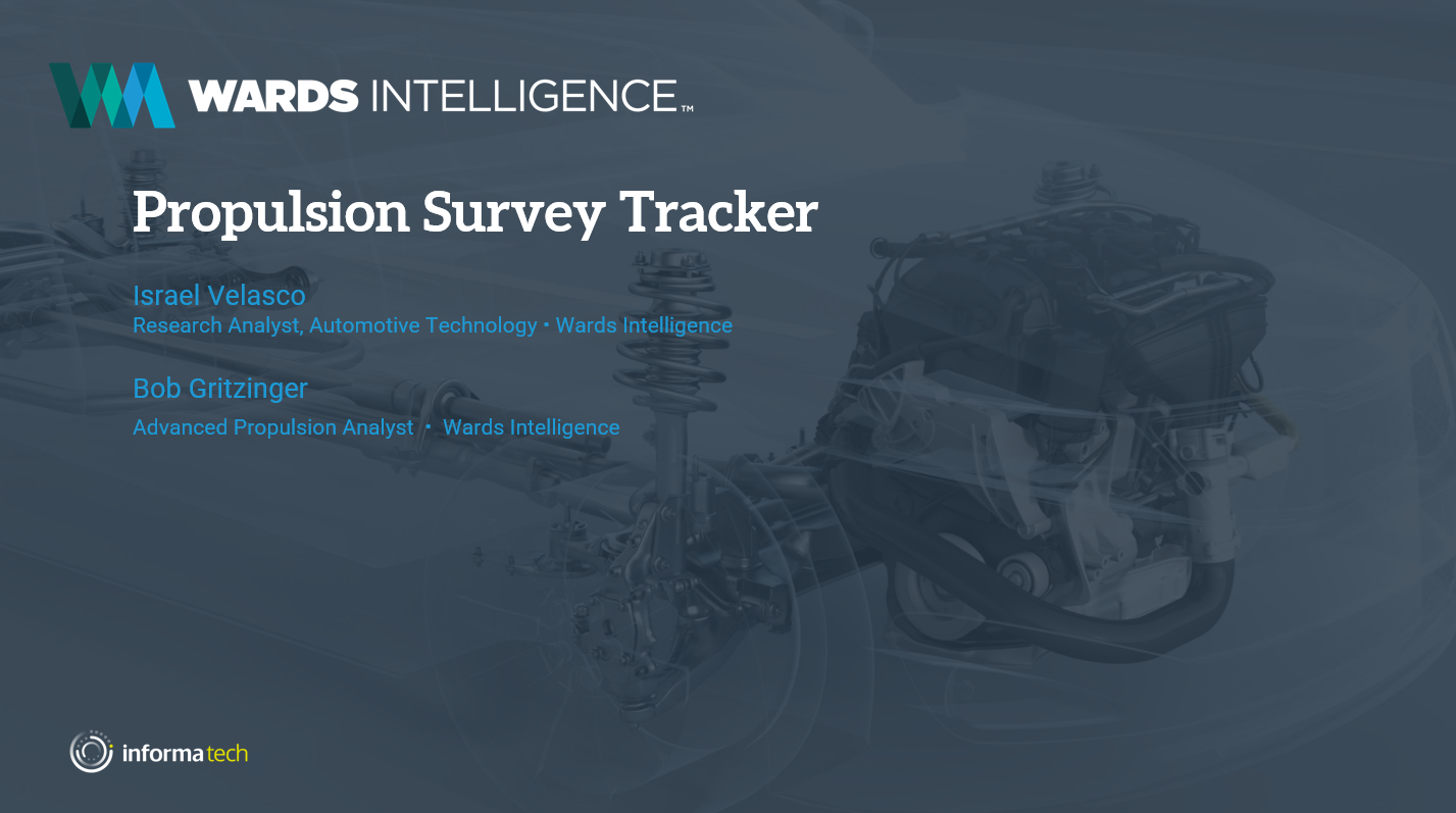 Propulsion Survey Tracker 2023 Omdia